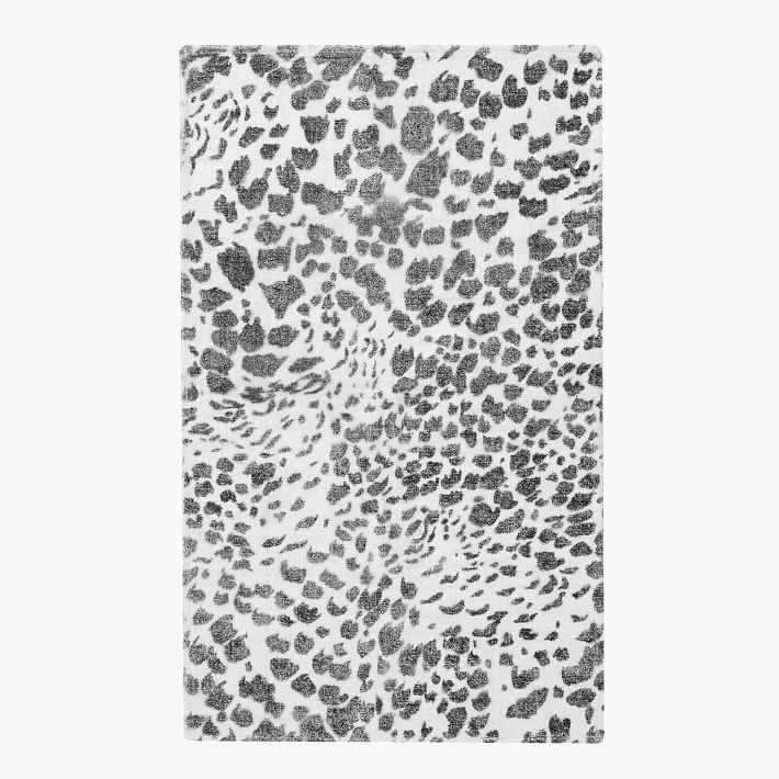 Glam Cheetah Washable Rug, 3X5 | Pottery Barn Teen