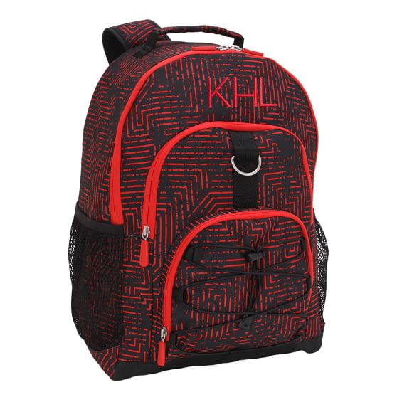 Gear-Up Circuit Red Backpacks | Pottery Barn Teen