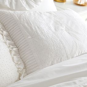 LoveShackFancy Eyelet Quilt | Pottery Barn Teen