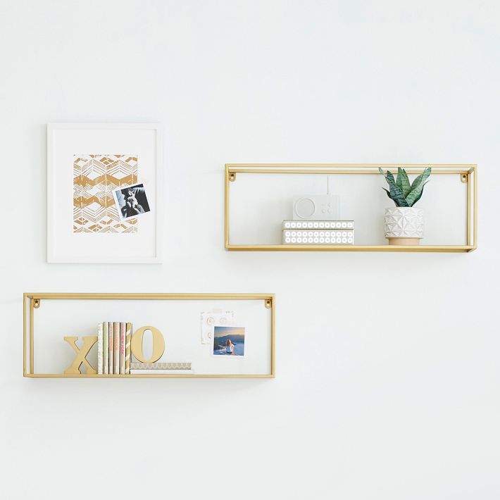 Open Rectangular Shelf | Pottery Barn Teen