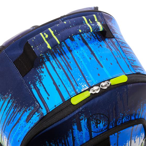 Gear-Up Drip Painting Blue Glow-in-the-Dark Backpack | Pottery Barn Teen