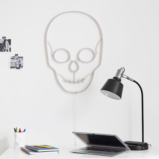 Skull LED Light | Pottery Barn Teen