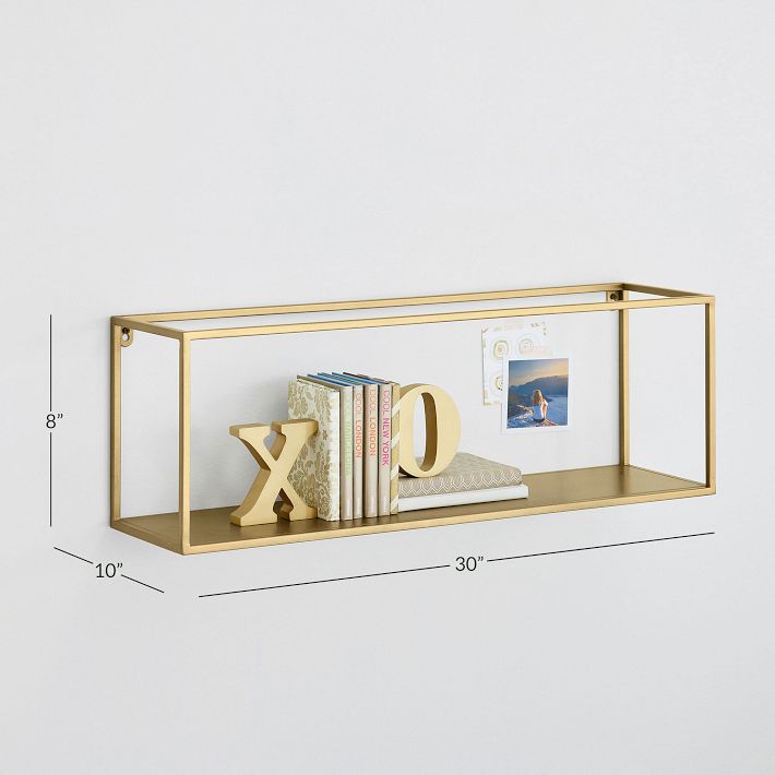 Open Rectangular Shelf | Pottery Barn Teen