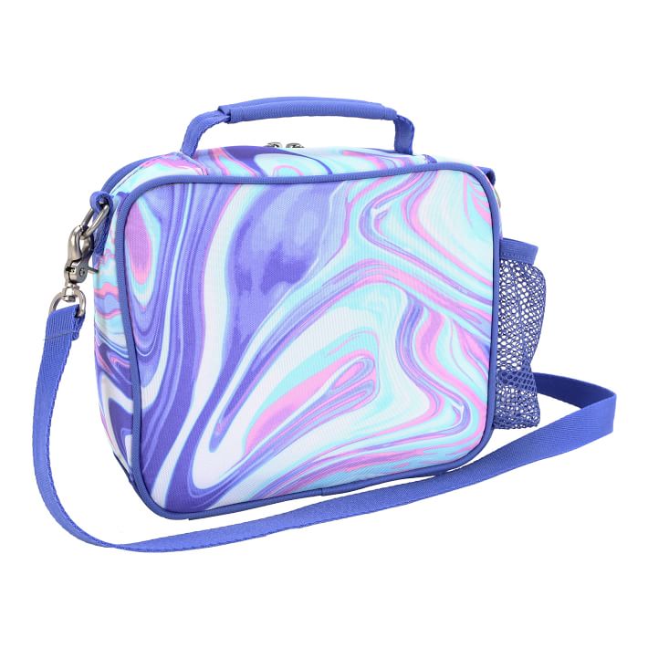 Gear-Up Pink/Purple Marble Lunch Boxes | Pottery Barn Teen
