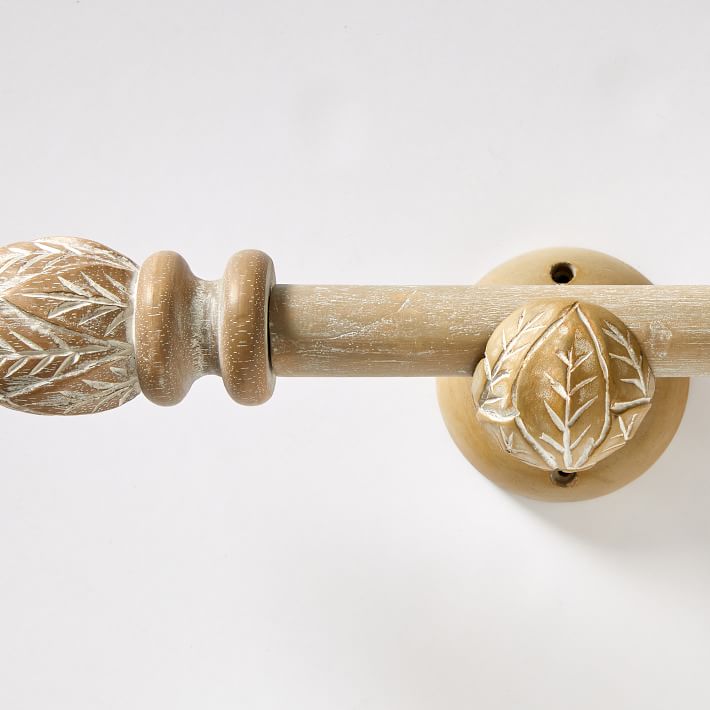 Boho Wooden Window Rods | Pottery Barn Teen