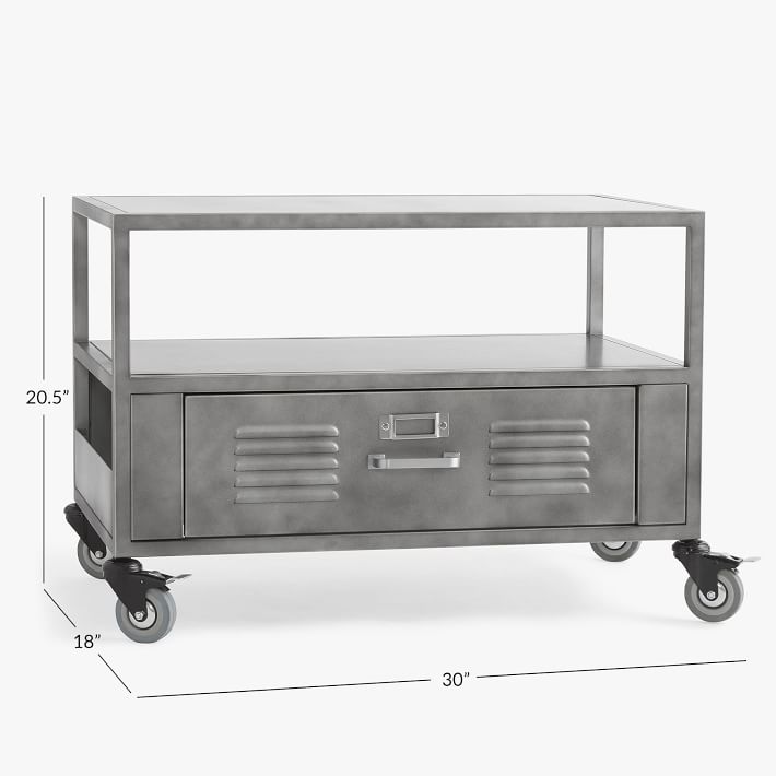 Locker Gaming Cart | Pottery Barn Teen