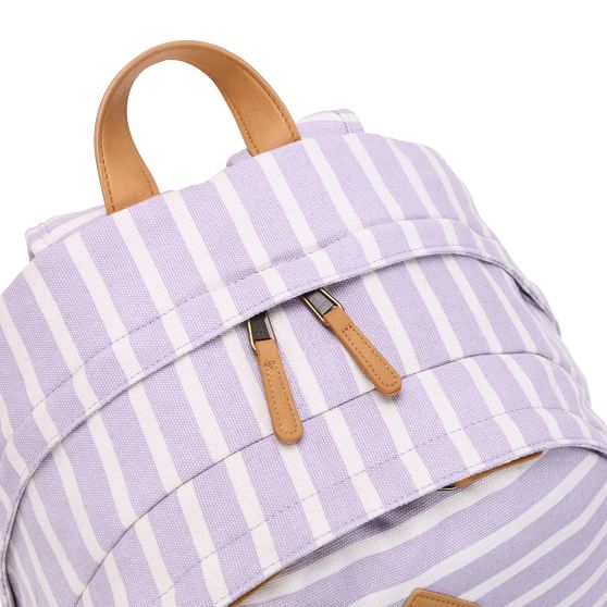 Northfield Lavender Stripe Backpacks | Pottery Barn Teen