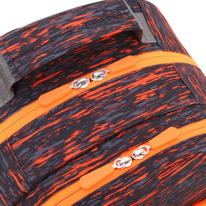 Gear-Up Static Neon Orange Backpack | Pottery Barn Teen