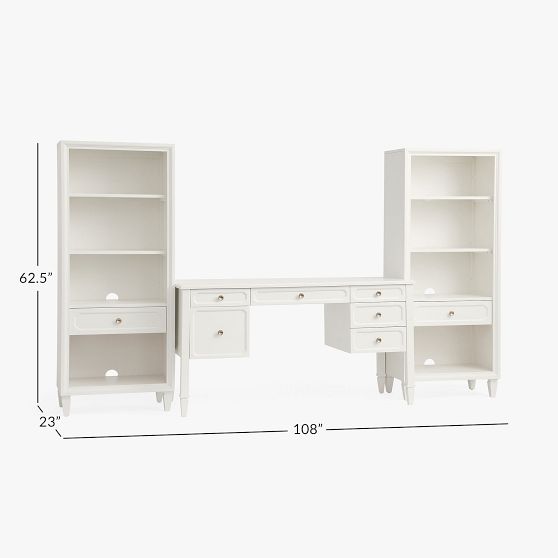 Auburn Storage Desk & Bookcase Set | Pottery Barn Teen