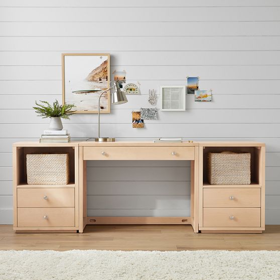Keaton Classic Desk & Bookcase Set | Pottery Barn Teen