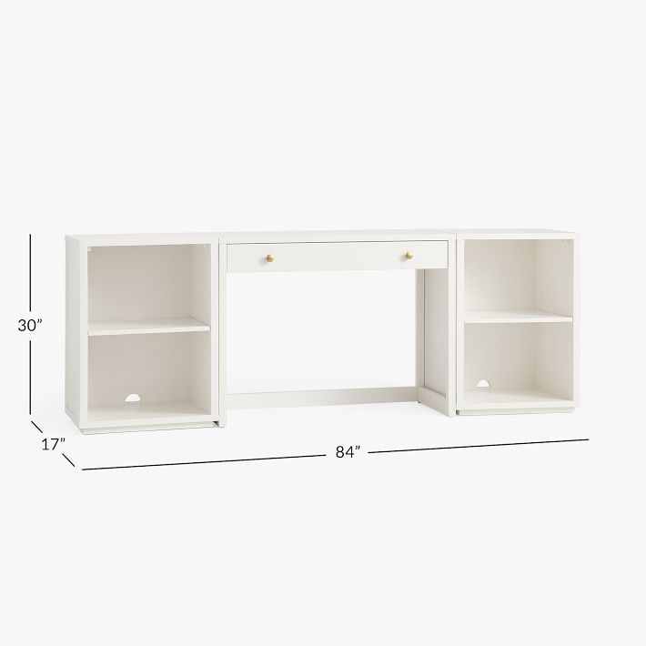 Keaton Classic Desk & Bookcase Set | Pottery Barn Teen