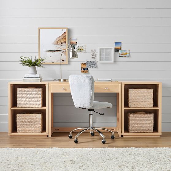 Keaton Classic Desk & Bookcase Set | Pottery Barn Teen