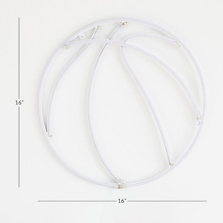 Mini Basketball LED Light | Pottery Barn Teen