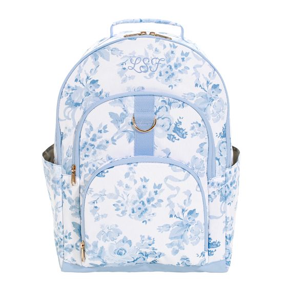 LoveShackFancy Garden Party Large Backpack and Cold Pack Lunch Bundle ...