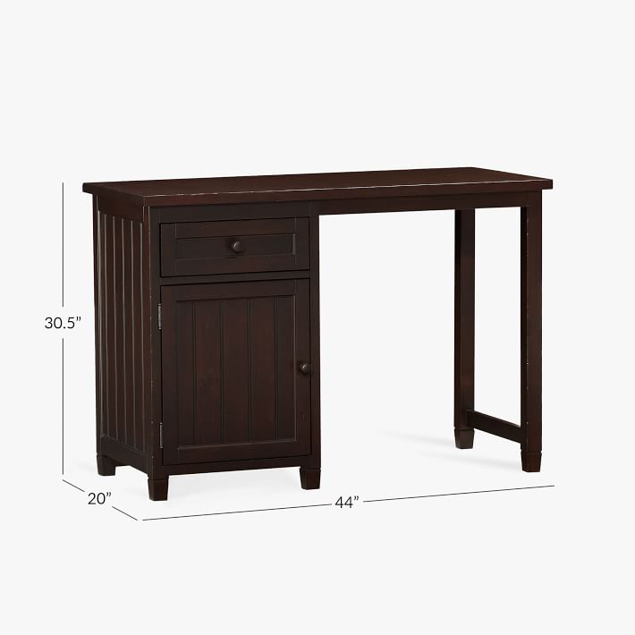 Beadboard Space-Saving Desk | Pottery Barn Teen