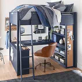 Sleep & Study® Loft Bed | Pottery Barn Teen