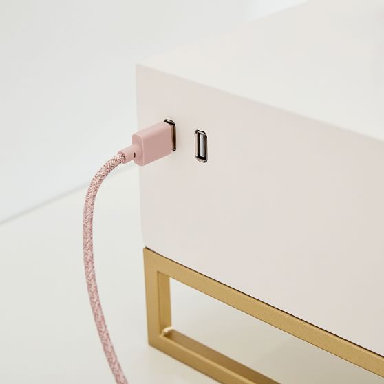 Glam USB Desk Riser | Pottery Barn Teen