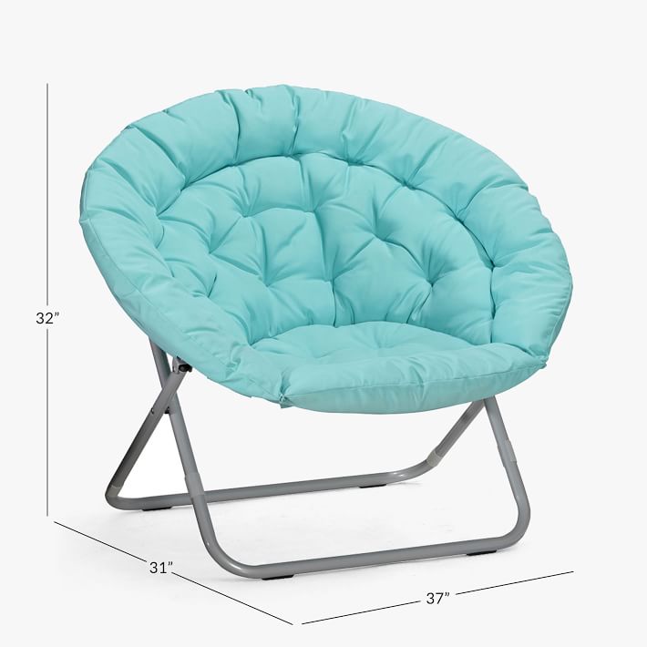 Canvas Round Chair | Pottery Barn Teen