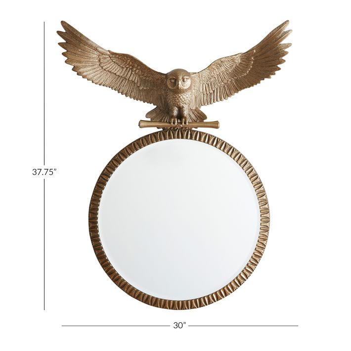Harry Potter™ Hedwig™ Round Mirror | Pottery Barn Teen