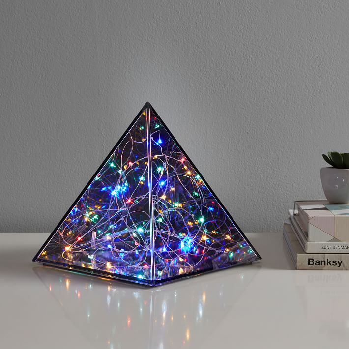 Pyramid Table Lamp | Pottery Barn Teen