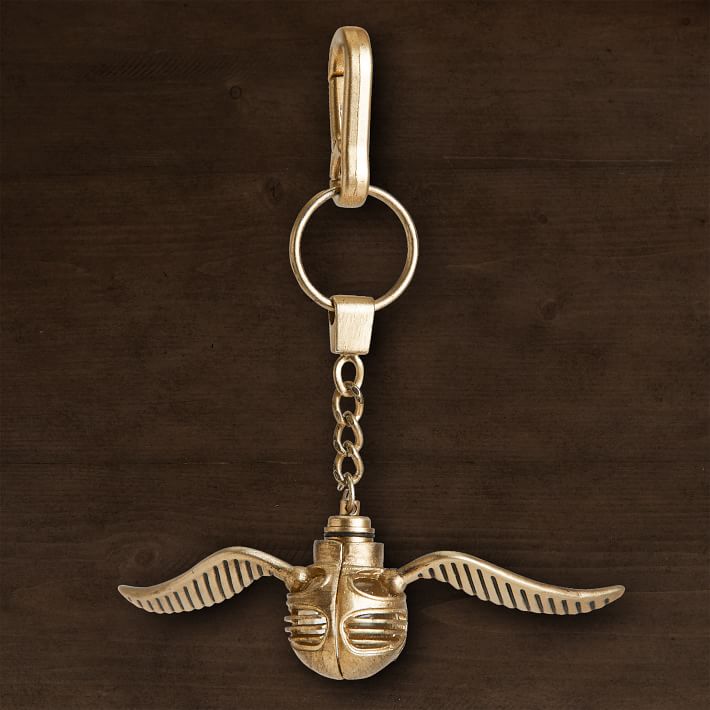 Harry Potter™ Golden Snitch™ Keychain | Pottery Barn Teen