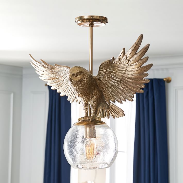 Harry Potter™ Hedwig™ Pendant | Pottery Barn Teen