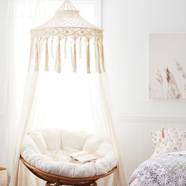 Macrame Canopy | Pottery Barn Teen
