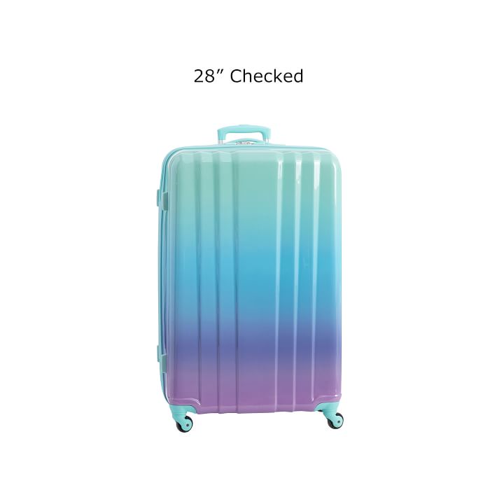 Hard-Sided Ombre Luggage Bundle - Set of 2 | Teen Luggage | Pottery ...