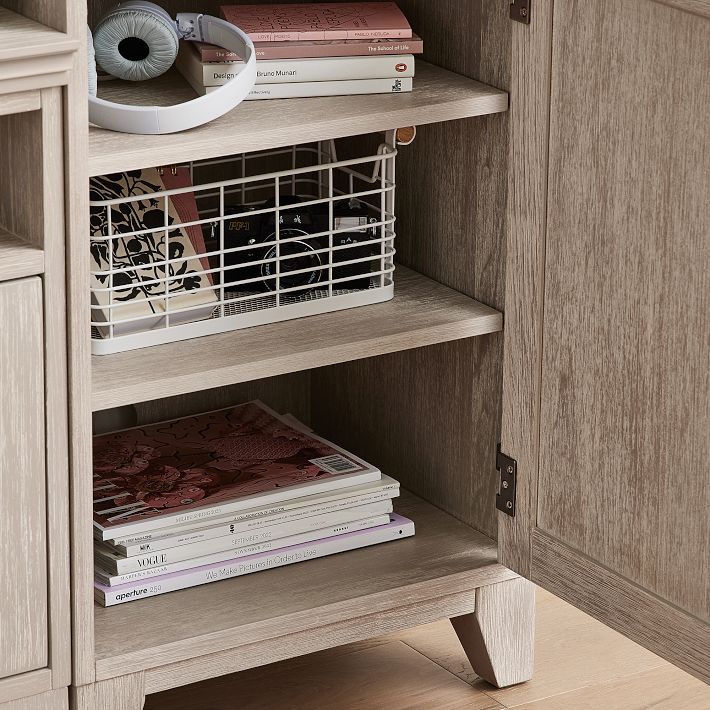 Hampton Media Storage Tower Set | Pottery Barn Teen