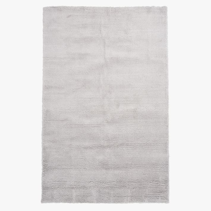 Ribbed Wool Rug - Slate Blue | Pottery Barn Teen