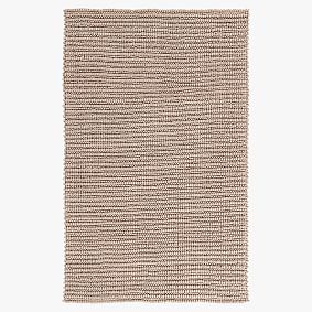 Textured Wool Rug - Blush | Pottery Barn Teen
