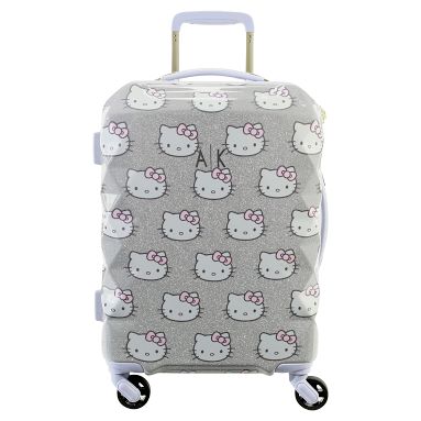 Hello Kitty® Luxe Hard-Sided Glam Spinner | Pottery Barn Teen