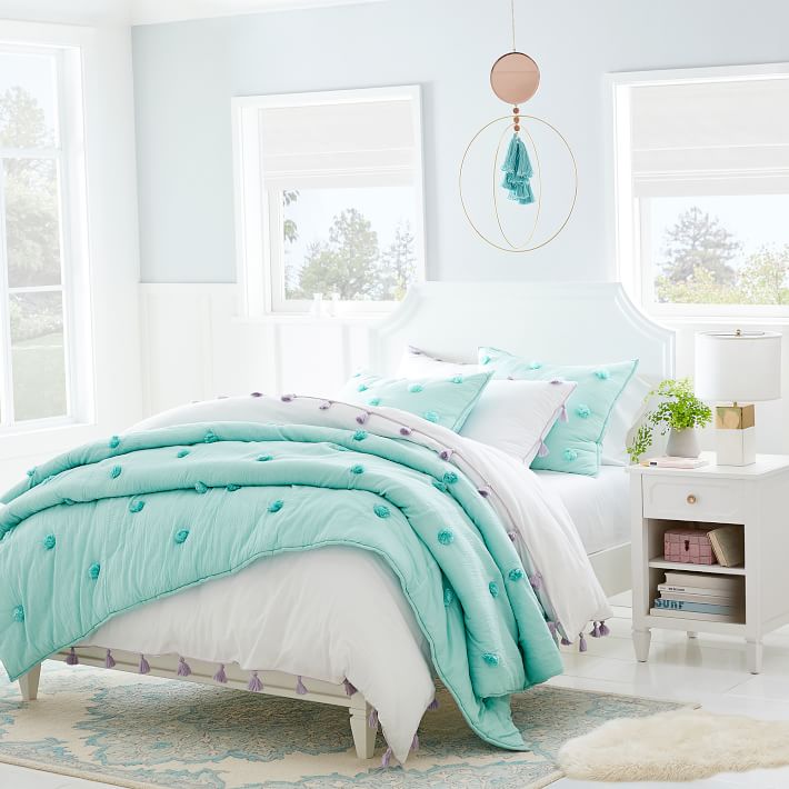 Mirror Tassel Mobile | Pottery Barn Teen