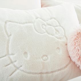 Hello Kitty® Magical Faux-Fur Quilt | Pottery Barn Teen