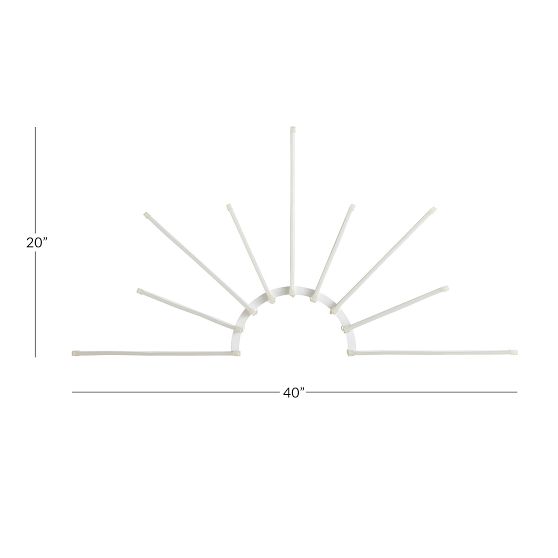 Sun Burst LED Wall Light | Pottery Barn Teen