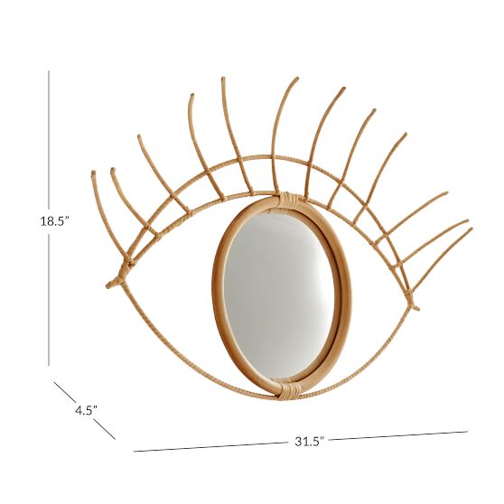 Eye Decorative Mirror | Pottery Barn Teen