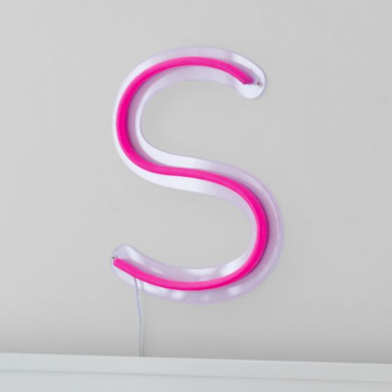 Create Your Own - Single Letter Neon LED Wall Light | Pottery Barn Teen