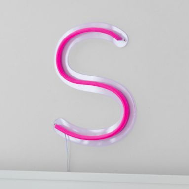Create Your Own - Single Letter Neon LED Wall Light | Pottery Barn Teen