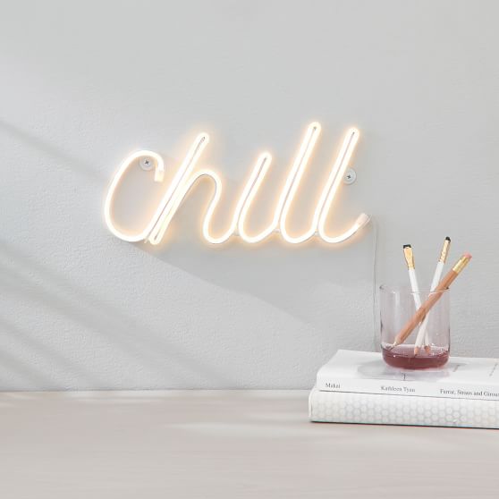 Chill LED Wall Light | Pottery Barn Teen