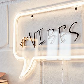 Neon Question Box | Pottery Barn Teen