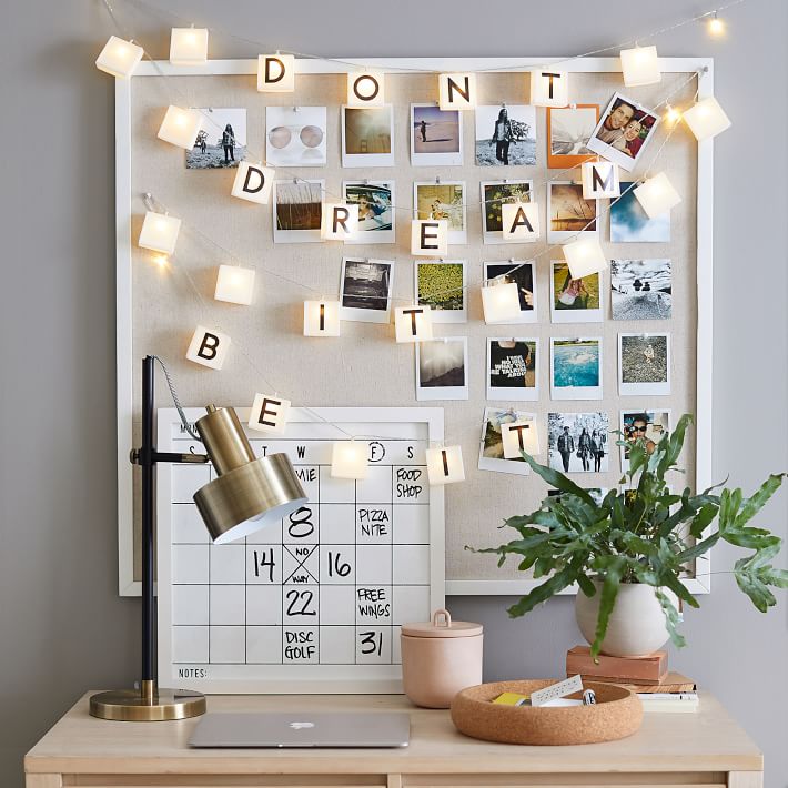Personalized Light Box String Lights | Pottery Barn Teen