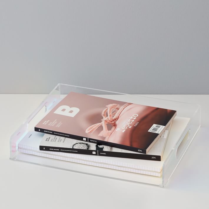 Acrylic Iridescent Desk Set | Pottery Barn Teen