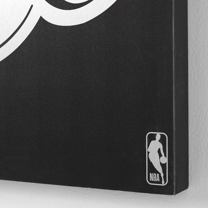 NBA Metal Wall Art, 24"x25" | Wall Prints | Pottery Barn Teen