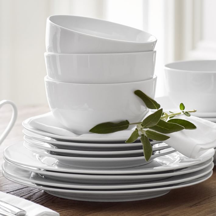 Design Crew Basics Dinnerware | College Kitchen Essentials | Pottery ...