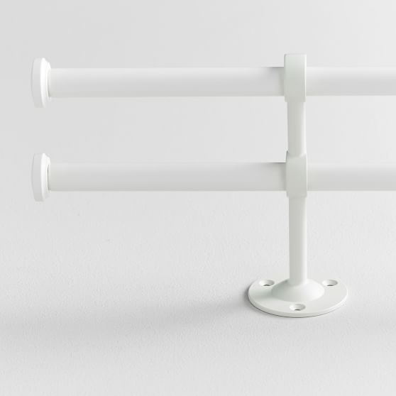 Classic Steel Rod – White | Window Hardware | Pottery Barn Teen