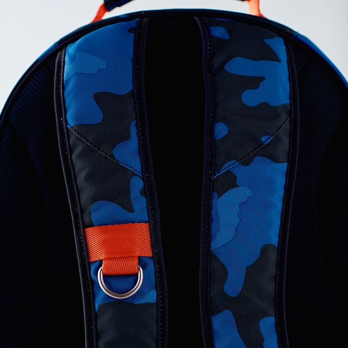 Blue Camo Rolling Backpack For Teens | Pottery Barn Teen