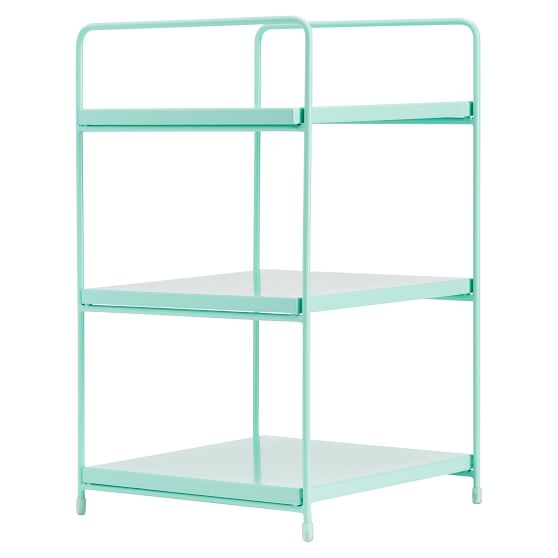 Beachglass 3-Tier Locker Shelf | Locker Decoration | Pottery Barn Teen