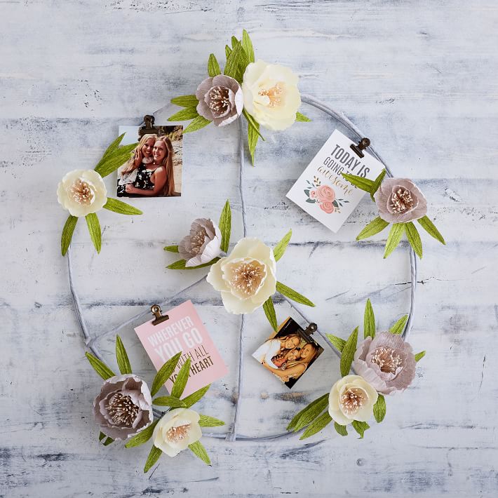 Peace Sign Wire Photo Display | Photo Display | Pottery Barn Teen