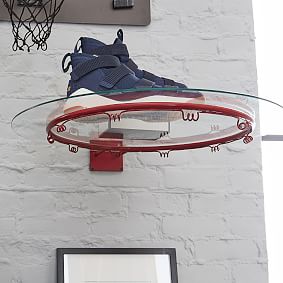 Basketball Hoop Shelf | Floating Shelves | Pottery Barn Teen