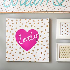Lovely Canvas Art | Wall Prints | Pottery Barn Teen